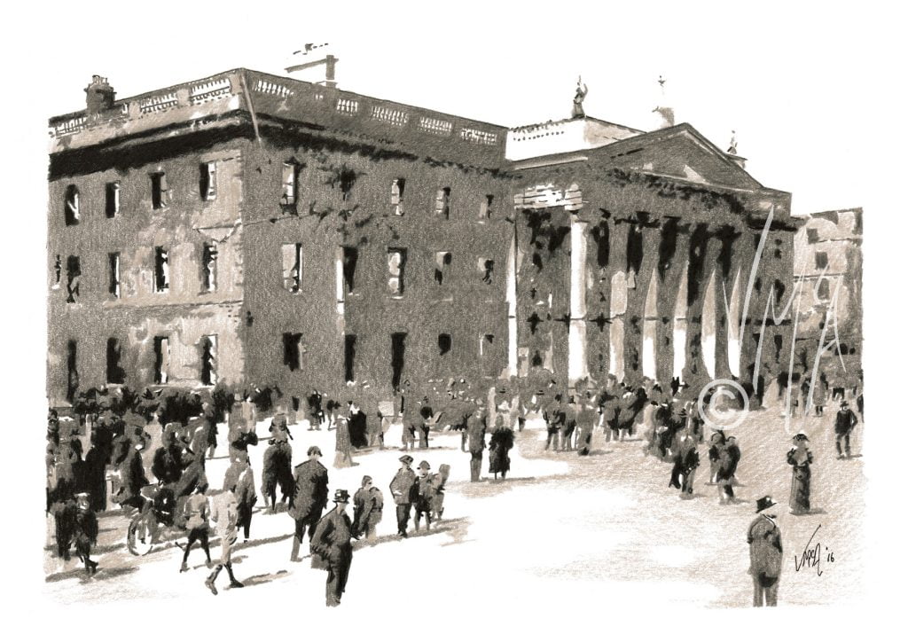 The GPO in Dublin By Irish Artist, Vincent McAllister – Vincent McAllister